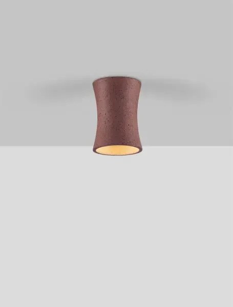 Designové Stropní svítidlo Pelia Červená