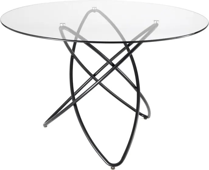 Tomasucci Stůl HULA HOOP Ø.120x75cm,černý