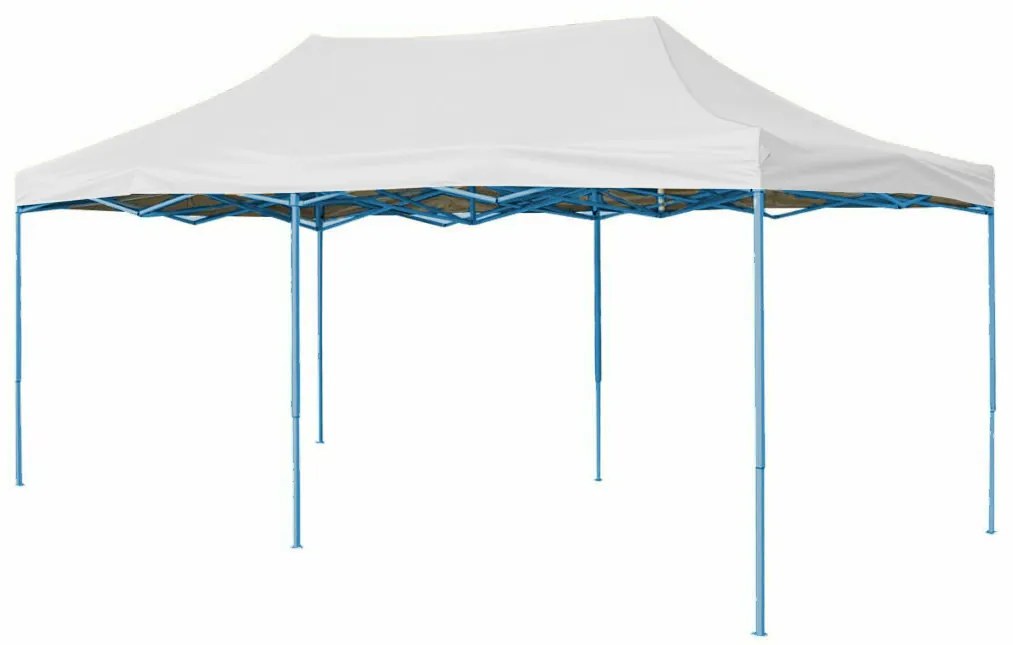 Skládací zahradní pavilon - různé typy - 2,9x5,7 - bílá - pavilon