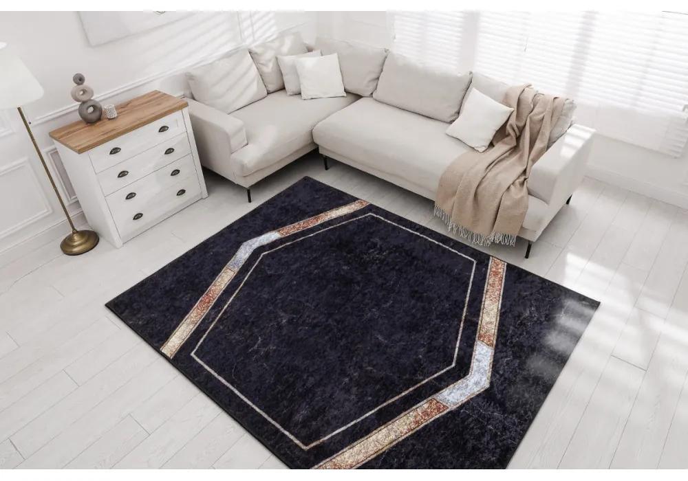 Kusový koberec Acepa černý 80x150cm