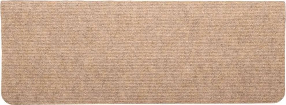 vidaXL Samolepicí nášlapy na schody 15 ks 65x24,5x3,5 cm [343478] Barva: antracitová