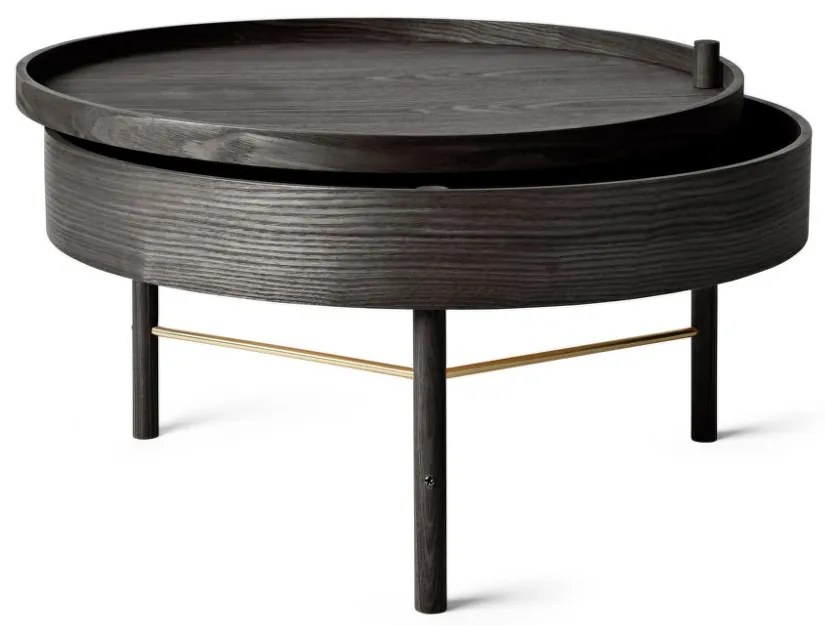 Audo (Menu) Stolek Turning Table, black ash