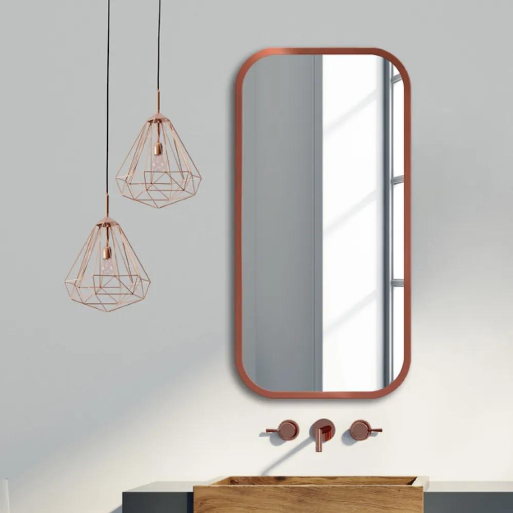 Zrcadlo Mirel Copper Rozměr: 50x80 cm