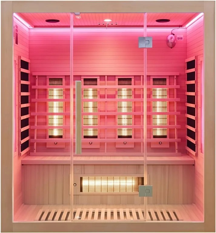 BPS-koupelny Infrasauna Relax HYD-2913 175x120, 4 osoby
