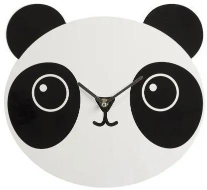 Dřevěné hodiny Panda - Ø 30cm