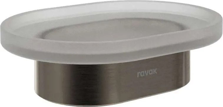 Ravak Chrome II - Mýdlenka na postavení CR II 201.20GB, kartáčovaný grafit X07P1600