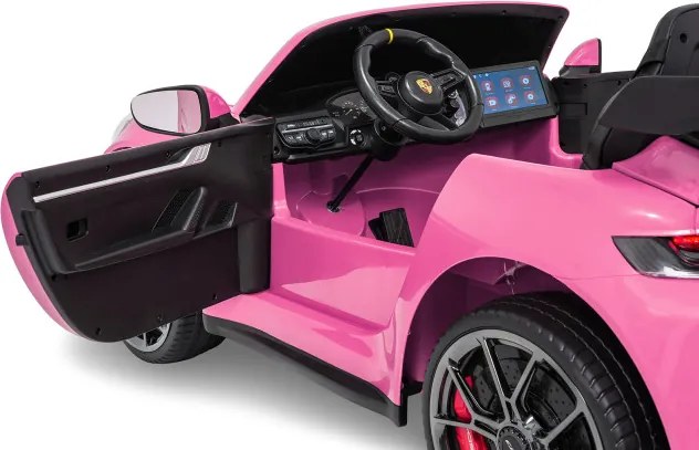 Elektrické autíčko Porsche 911 GT3 STRONG MP4 růžové