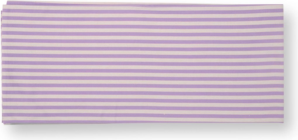 Pip Studio Stripes ubrus 160x250cm, lila (Ubrus ze 100% bavlny)