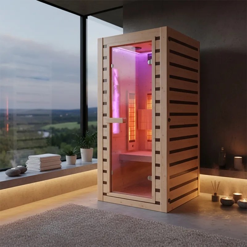 BPS-koupelny Infrasauna Relax HYD-6711 90x90, 1 osoba