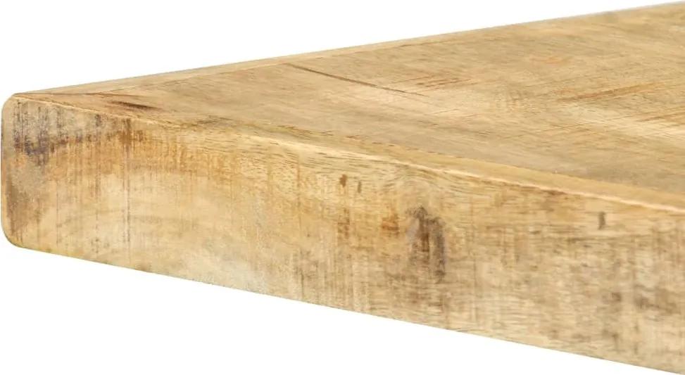 vidaXL Jídelní stůl 180 x 90 x 76 cm masivní recyklované dřevo [283780] Barva: světle hnědá a černá