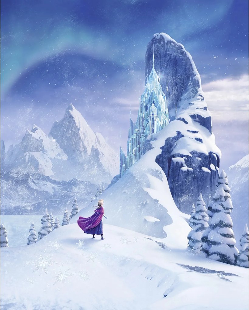 Komar Vliesová fototapeta Disney Frozen Ice Castle 200 x 250 cm