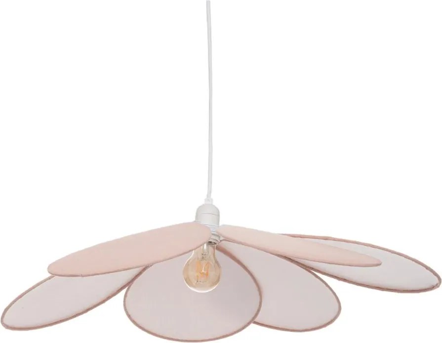 Atmosphera - Dětský lustr na lanku PETAL 1xE27/40W/230V pr. 64 cm růžová