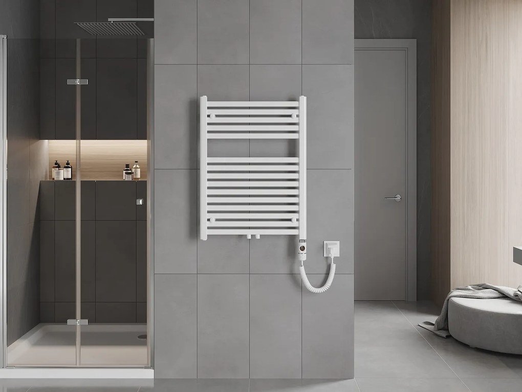 Mexen Hades, elektrické topné těleso 800 x 600 mm, 600 W, bílá, W104-0800-600-2600-20