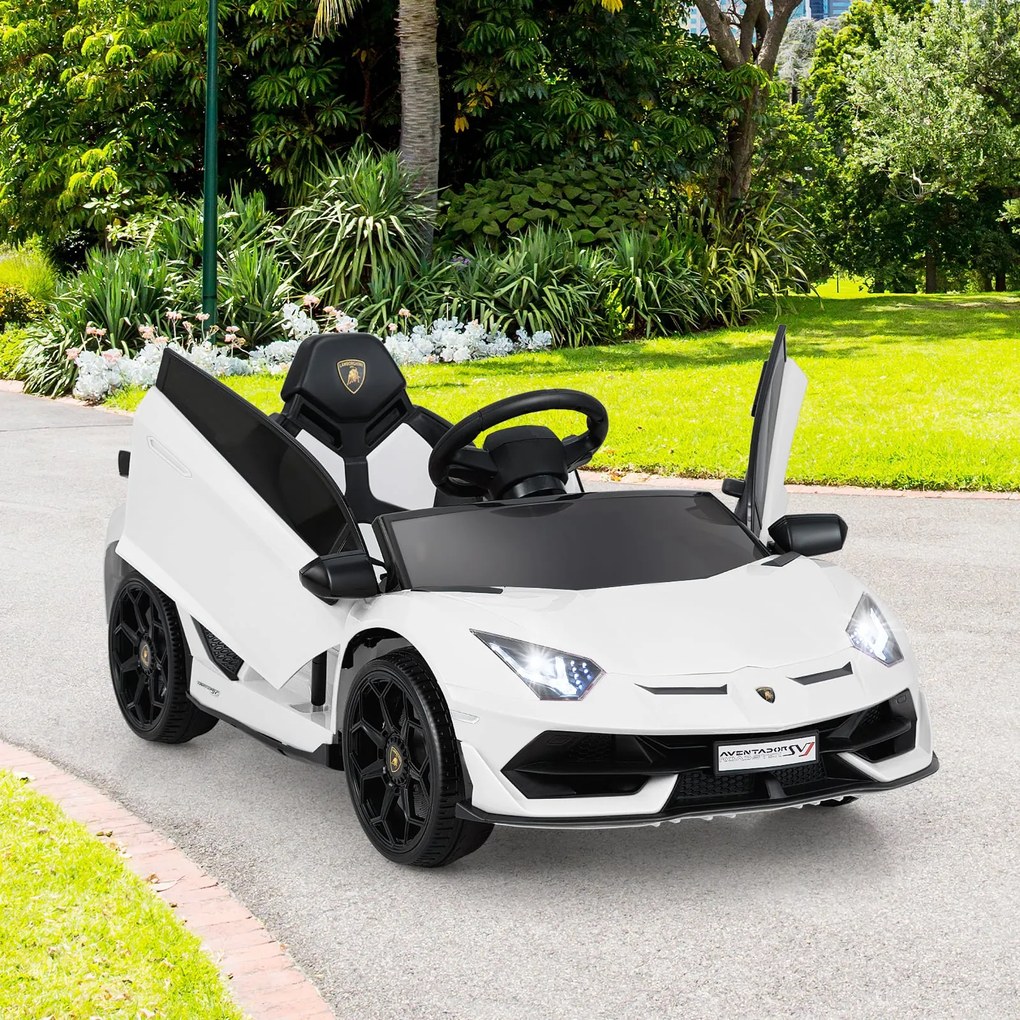 Costway Elektrické auto Lamborghini pro dětské vozidlo s dálkovým