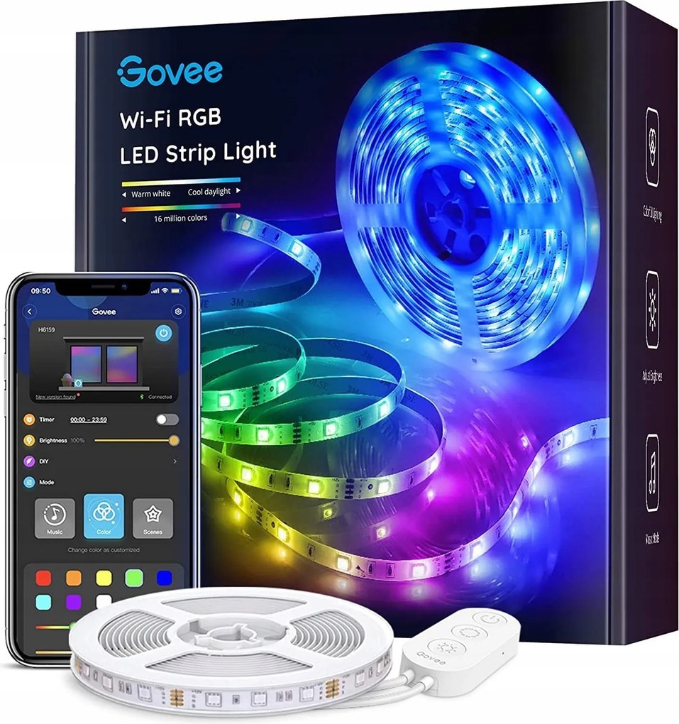 Led pásek Govee H6159 Led Strip Light 5 m Led Pásek Osvětlení