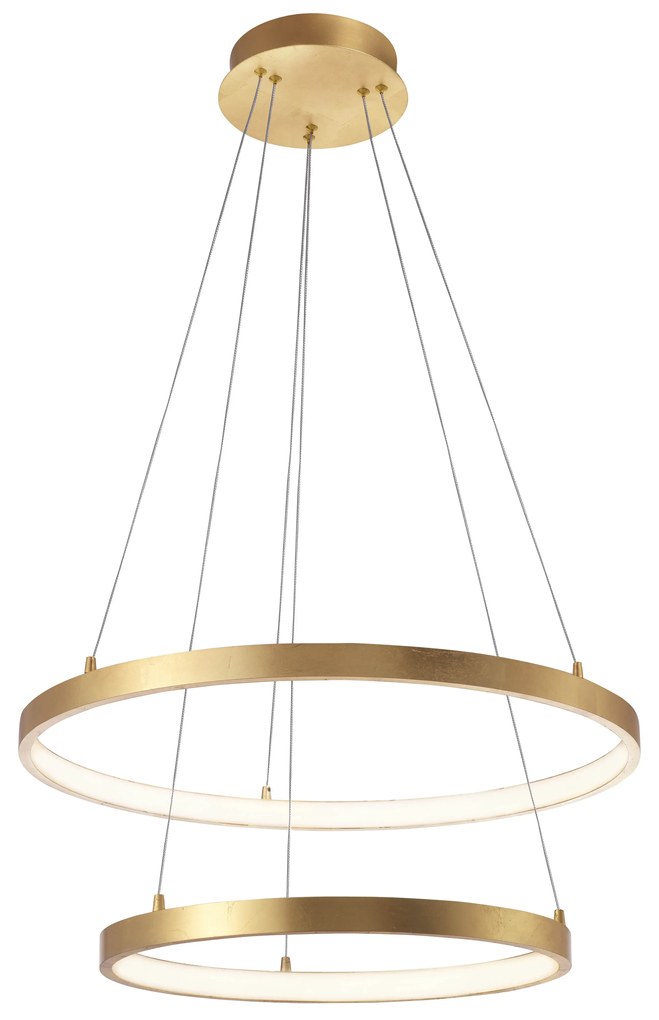 LED lustr Leon 60 zlaté