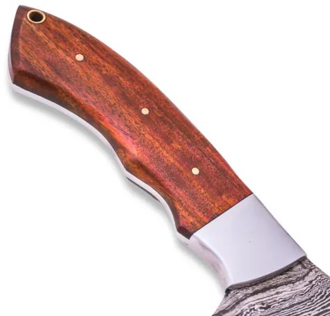 KnifeBoss lovecký damaškový nůž Ranger Rosewood