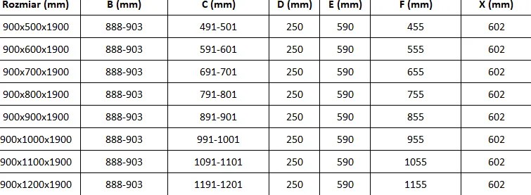 Mexen Roma sprchový kout 90x100cm, 6mm sklo, chromový profil-čiré sklo, 854-090-100-01-00