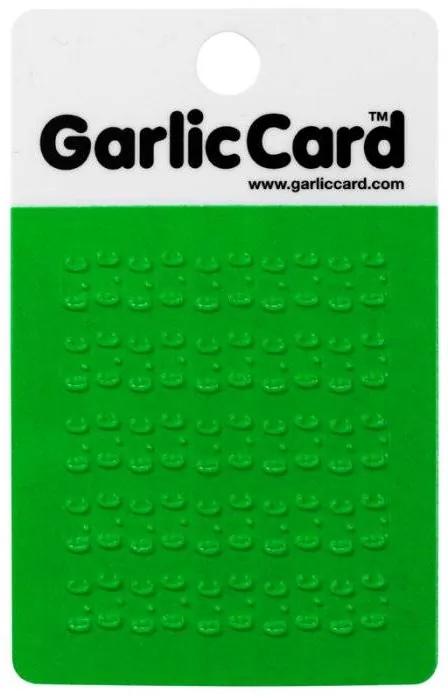 GarlicCard na rozetření česneku - GarlicCard
