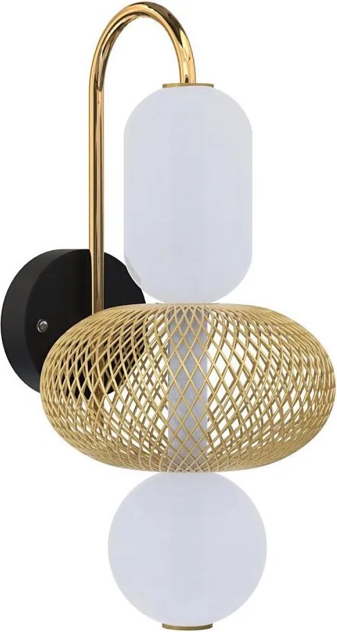 Eglo 300479 -LED Stmívatelná nástěnná lampa CEGLIE LED/12W/230V 2200-6500K zlatá