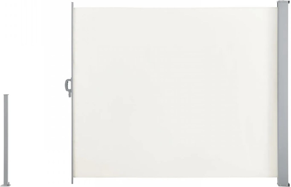 Goleto Venkovní boční markýza na zastínění terasy 180 x 300 cm | béžová