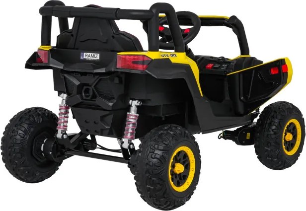 Elektrické autíčko Buggy Madman UTV-MX žluté