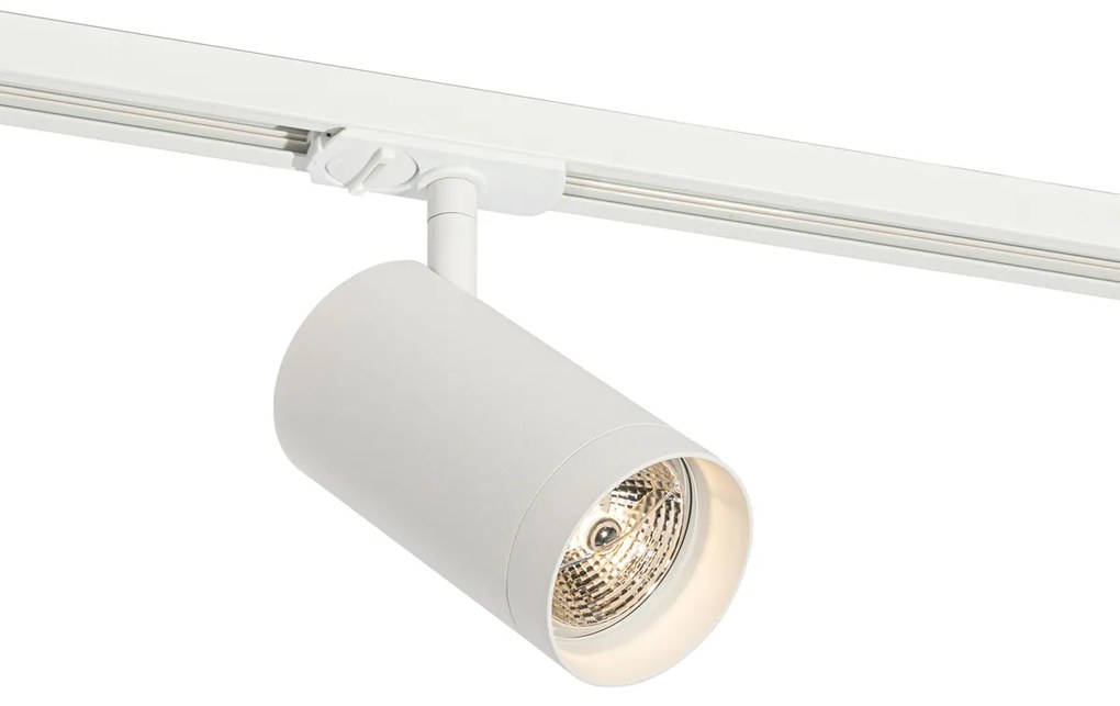 Moderní bodové světlo bílé pro 1-fázový kolejnicový systém 70mm - Iconic Jeana Luxe