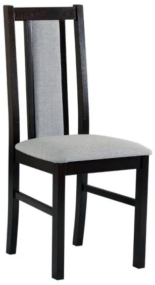 Drewmix Jídelní židle BOS 14 - doprava zdarma dřevo: kaštan, potahový materiál: látka