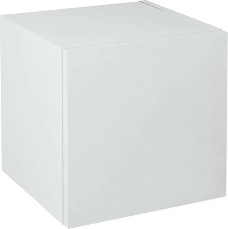 Sapho Espace - Skříňka 35x35x32 cm, 1x dvířka, P/L, lesklá bílá ESC730-3030