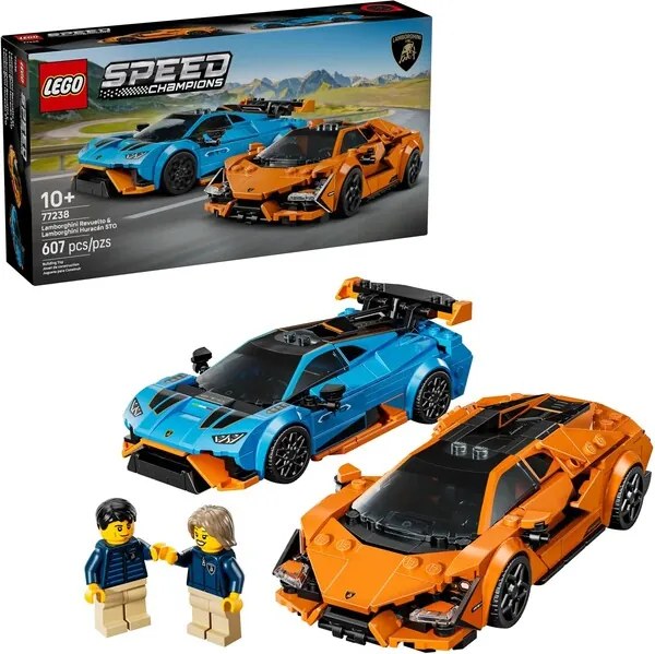 LEGO Speed Champions 77238 Lamborghini Revuelto a Huracán STO