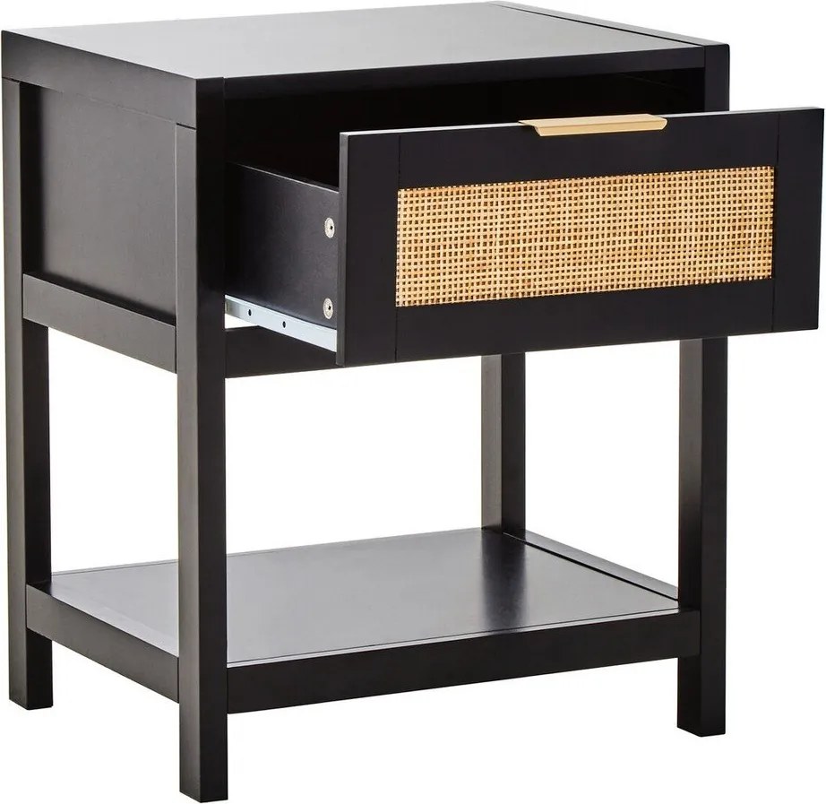 Černý noční stolek Sherman – Premier Housewares