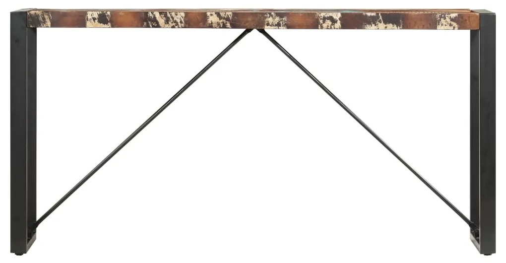 Konzolový stolek 150 x 35 x 76 cm masivní recyklované dřevo 285949