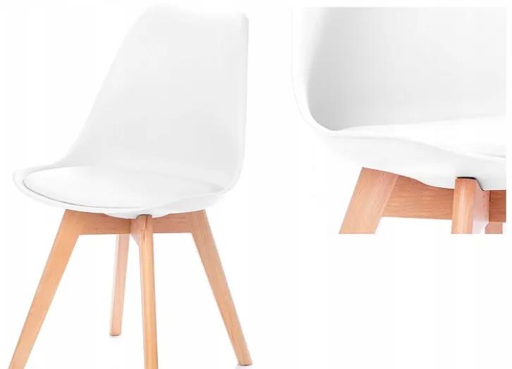 Skandinávská židle 48x39x82cm, více barev Barva: světle šedá