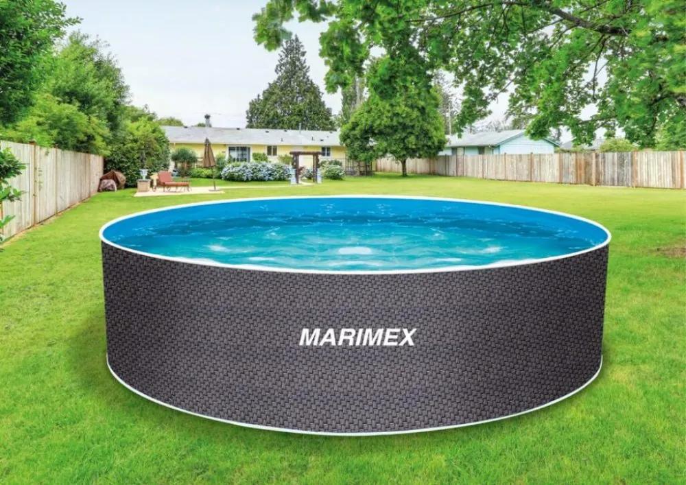 Marimex Bazén Orlando Premium DL 4,60x1,22 m bez příslušenství - motiv RATAN 10340264