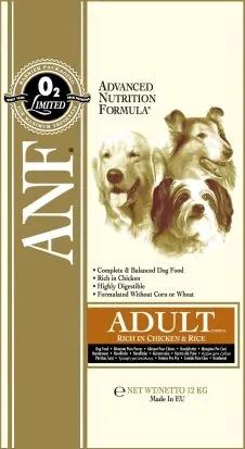 ANF CANINE CHICKEN&RICE 12kg