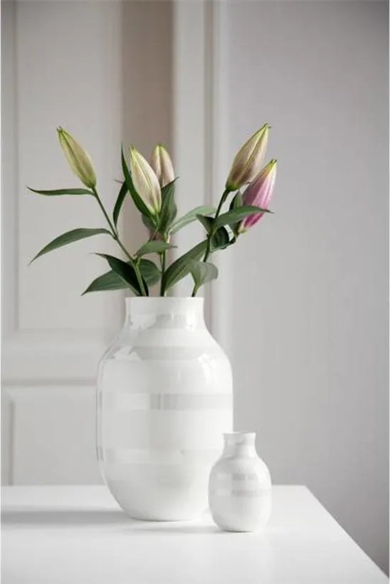 Váza Omaggio Pearl 31 cm Kähler