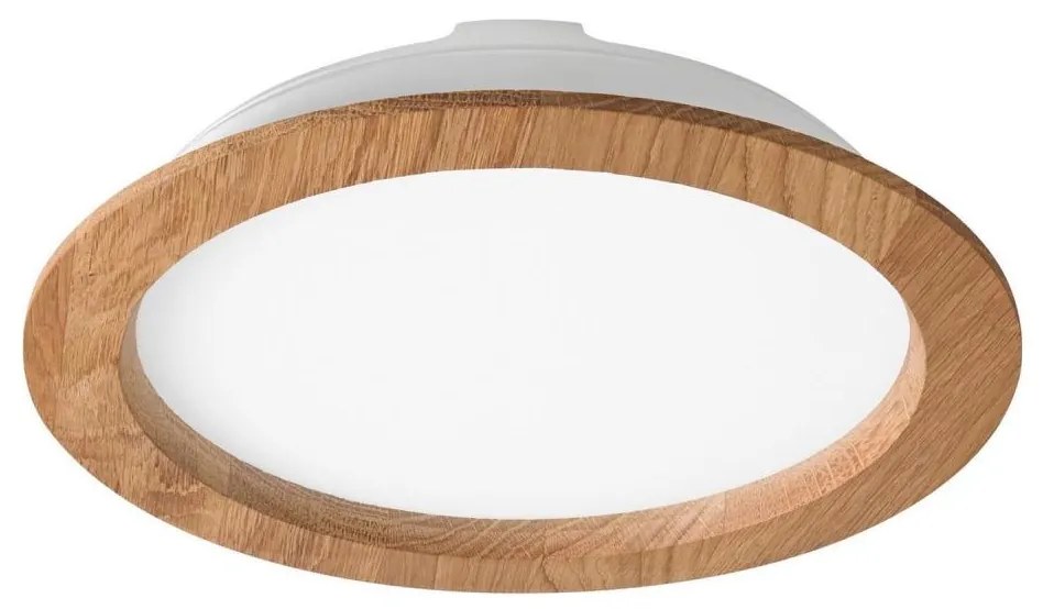 LED Podhledové svítidlo WOODY SPOT LED/23,5W/230V 4000K dub pr. 23,5 cm