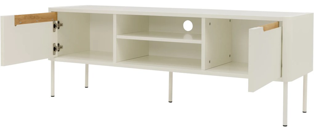 TENZO Dřevěný TV stolek SWITCH bílý 9007722005