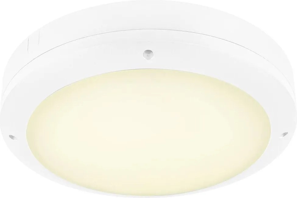 LA 1008901 OUTDOOR BULKHEAD V 360 SENSOR 20W 830/840/856 IP65 IK10, bílý - BIG WHITE (SLV)
