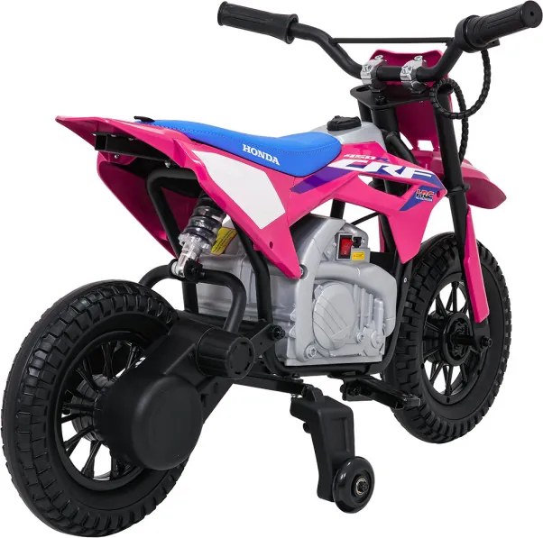 Elektrická motorka HONDA CFR450R růžová