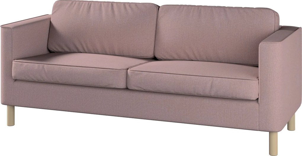 Potah na pohovku Pärup pro 3 místa barva růžová látka pletený vzor