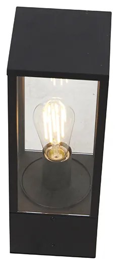 Chytrá stojací venkovní lampa černá 40 cm IP44 vč. Wifi ST64 - Charlois