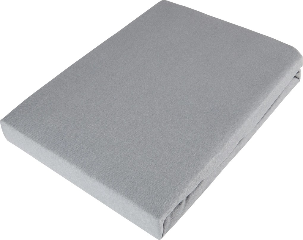 XXXLutz ELASTICKÉ PROSTĚRADLO, žerzej, antracitová, 140/200 cm Esposa - Prostěradla - 007960002913