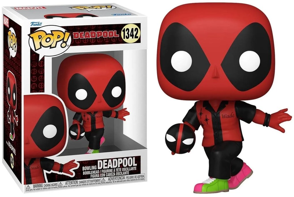 Figurka funko pop! marvel deadpool bowling 1342