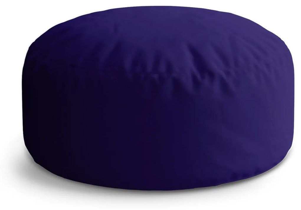 Sablio Taburet Circle Fialová: 38x48 cm
