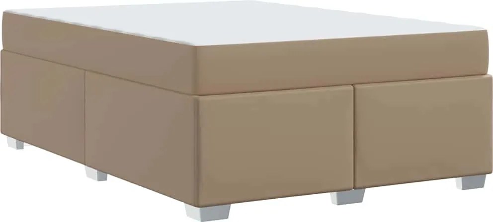 Rám postele Cappuccino 160 x 200 cm PVC 3399245