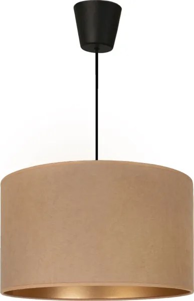 BRILAGI - Lustr na lanku VELVET 1xE27/60W/230V pr. 40 cm béžová/zlatá
