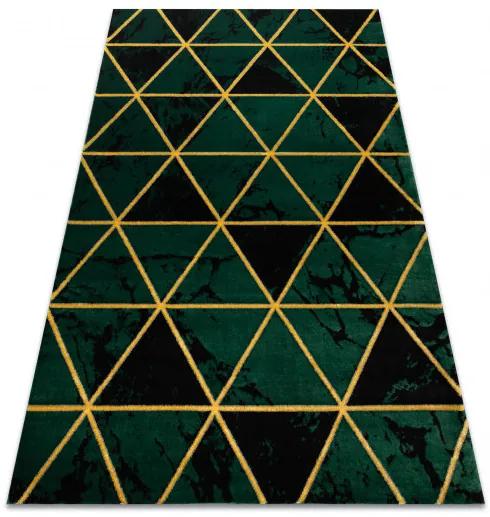 Dywany Łuszczów Kusový koberec Emerald 1020 green and gold Rozměry koberců: 120x170