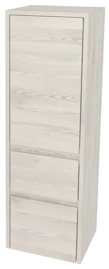 Mereo Mereo, Opto koupelnová skříňka vysoká 125 cm, levé otevírání, Multidecor, CN995LWLP1