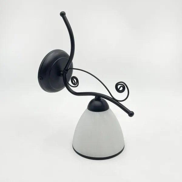 Nástěnná lampa RETRO 1xE27/60W/230V černá/bílá
